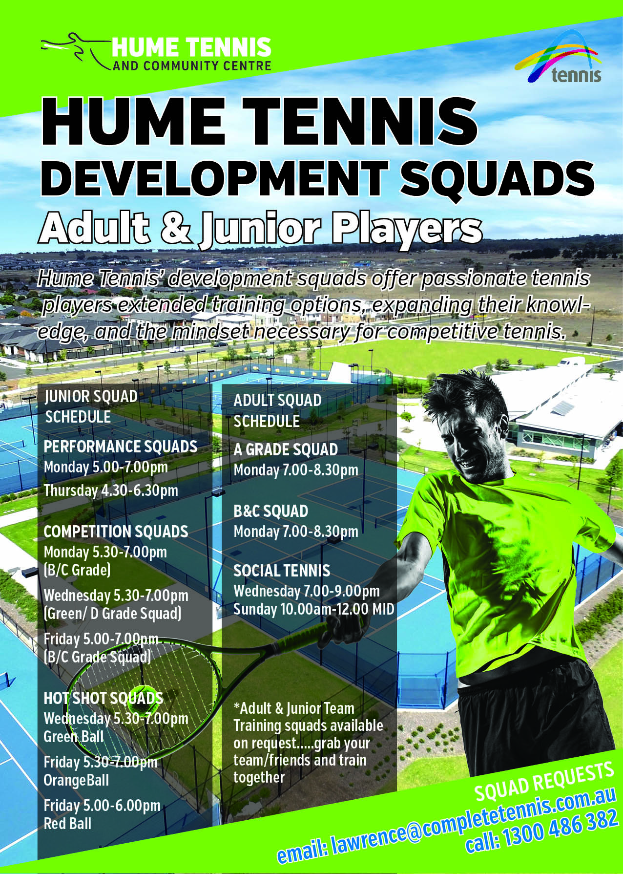 Hume Tennis & Community Centre - An Inside Look at Hume Tennis's Junior ...
